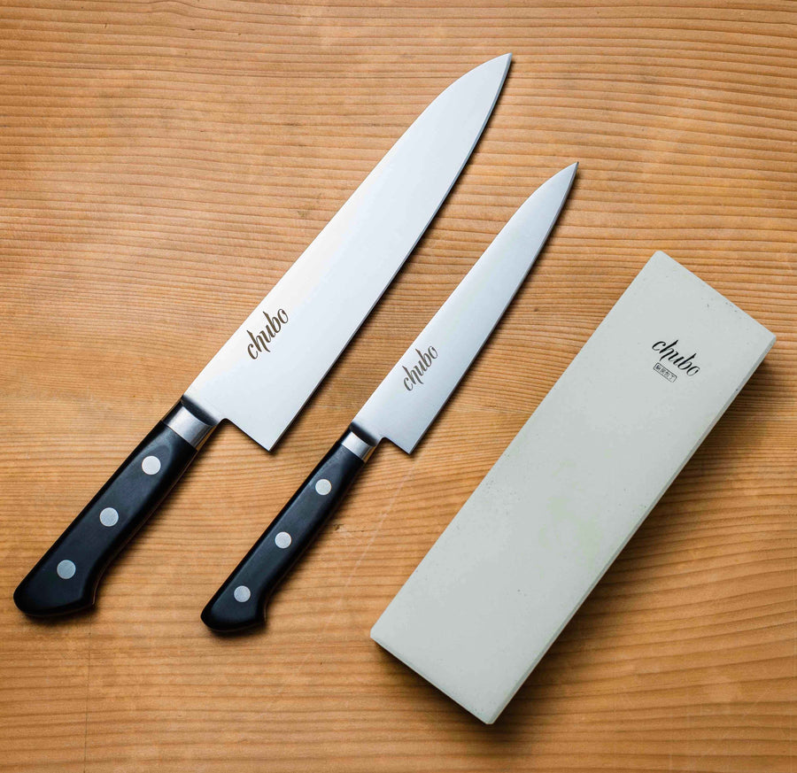 Chubo Inox Two Piece Set - Japanese Chef Knives