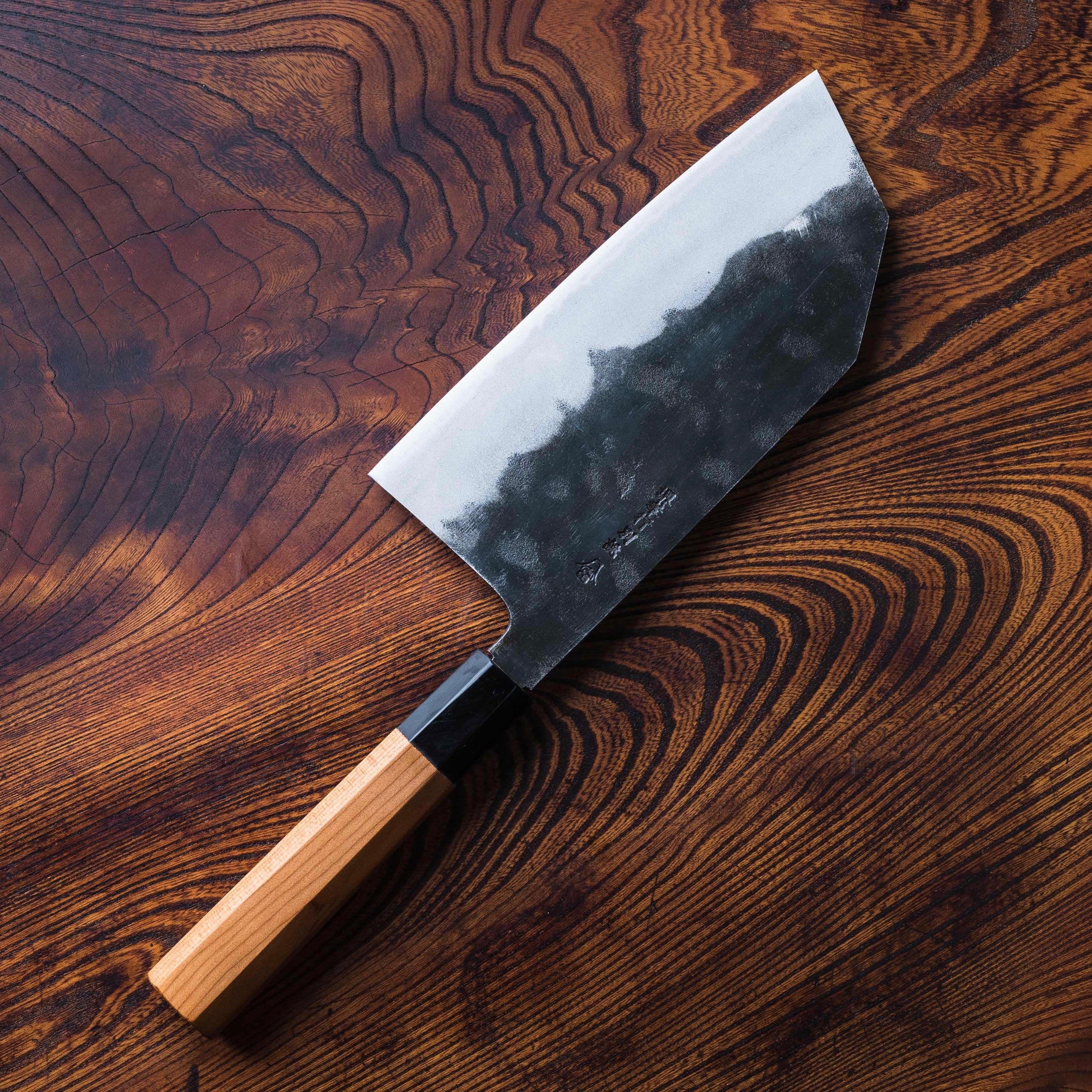 Sakai Takayuki Kurouchi White #2 Tall Bunka 180mm (7.1") – Chubo Knives