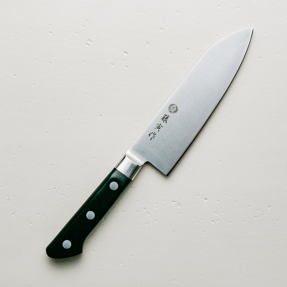 Tojiro Fujitora DP Santoku 170mm (6.7") - Chubo Knives