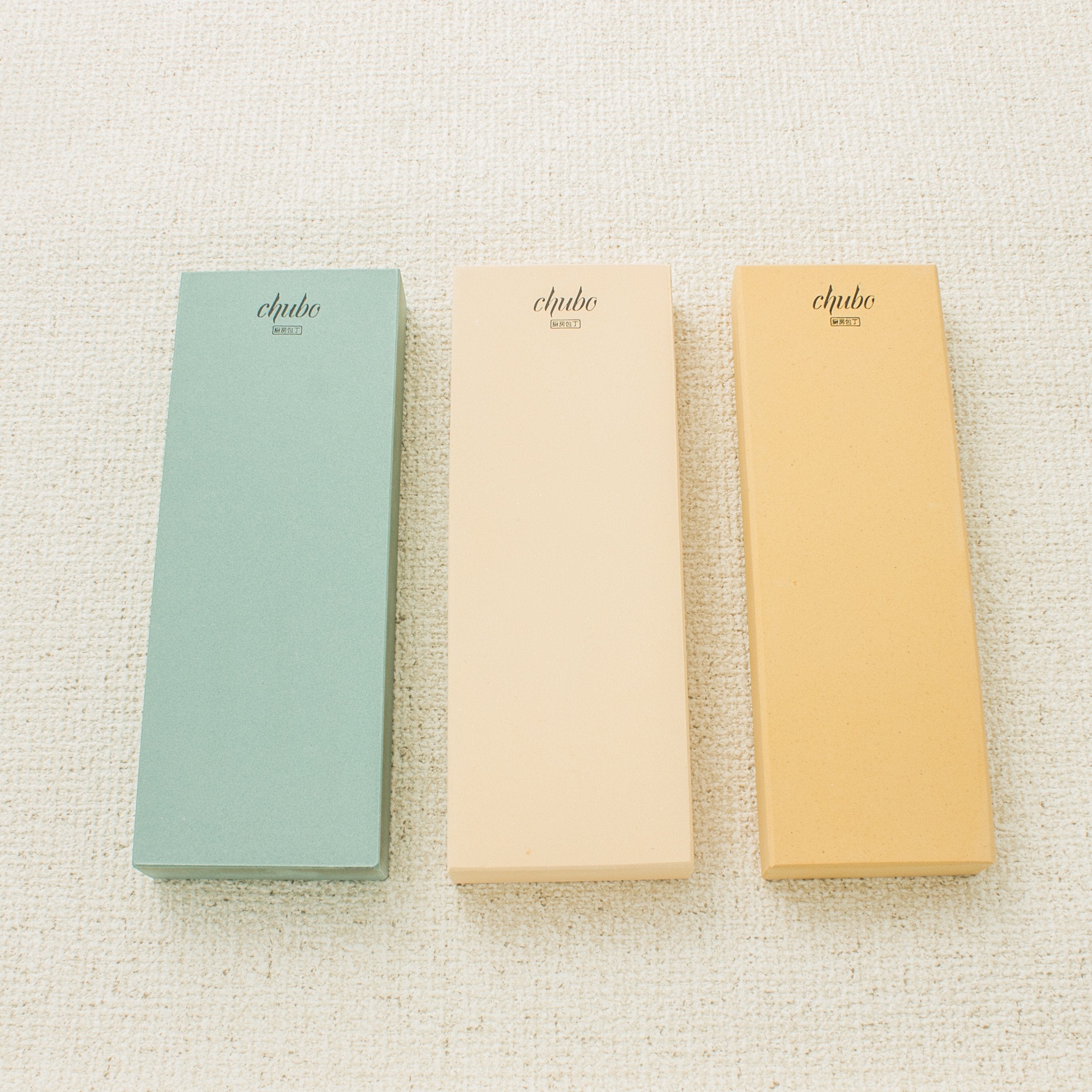 Chubo Three Stone Sharpening Set | Chubo Knives